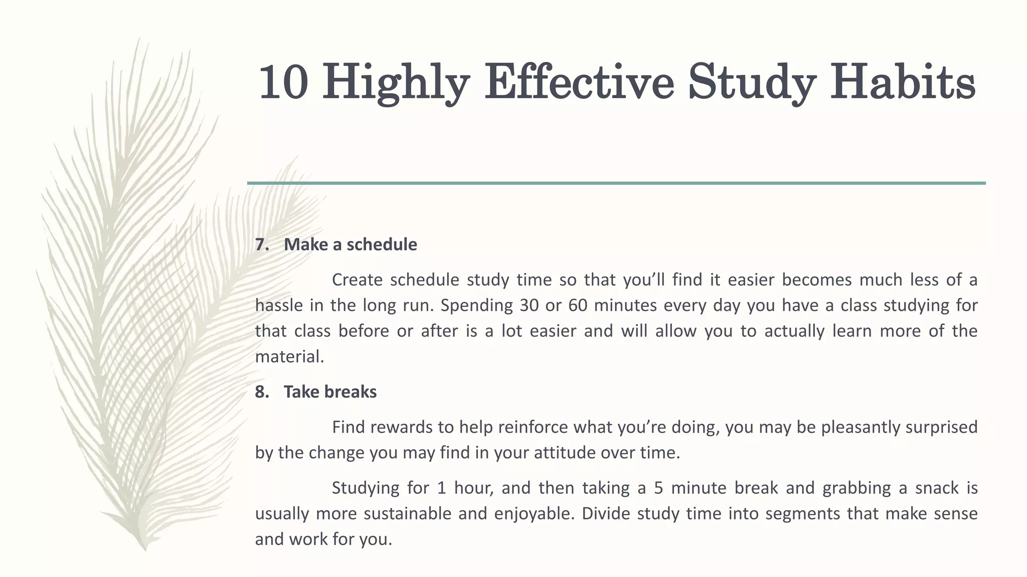 Effective Study Habits and Time Management | PPTX