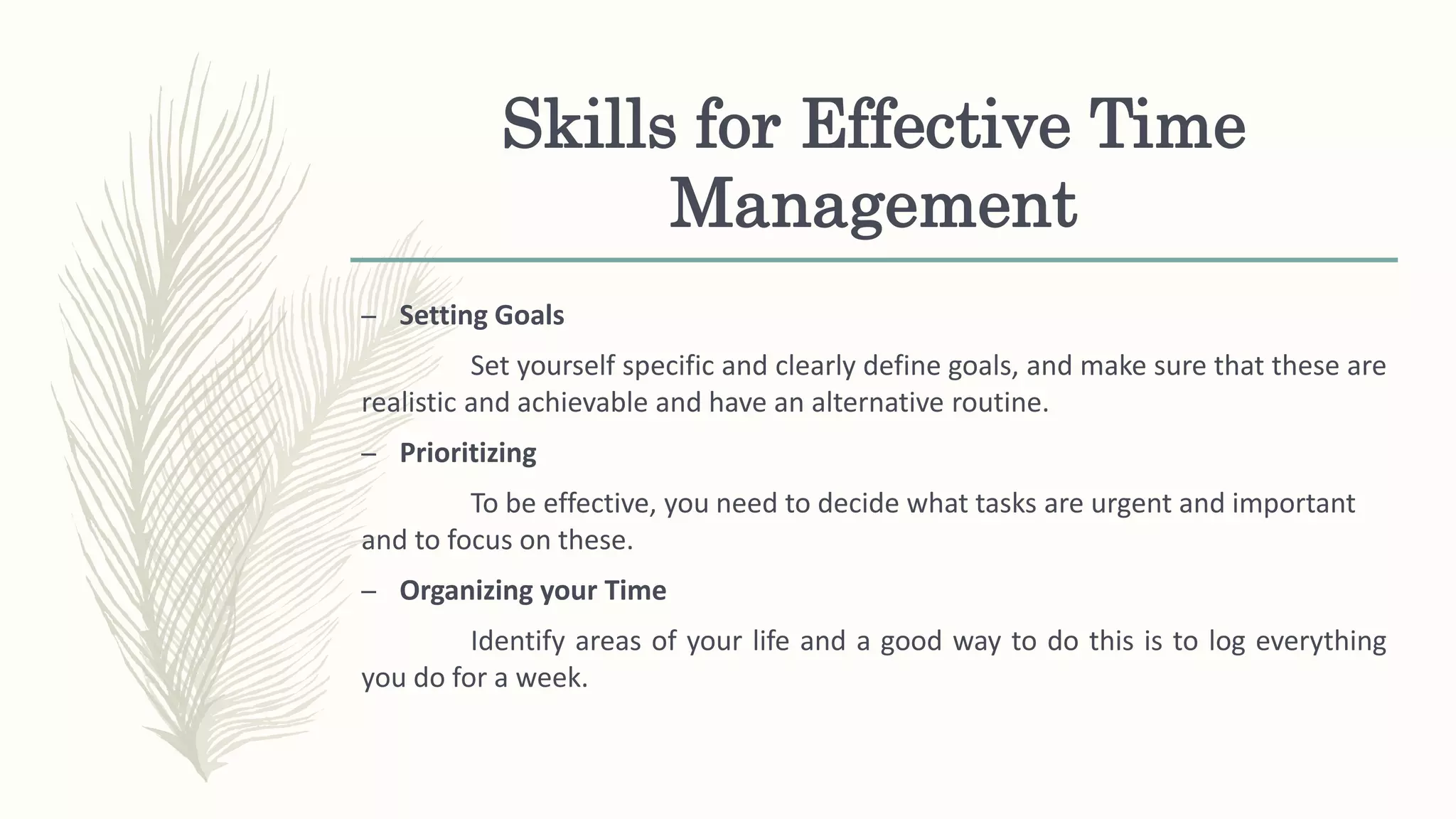 Effective Study Habits and Time Management | PPTX