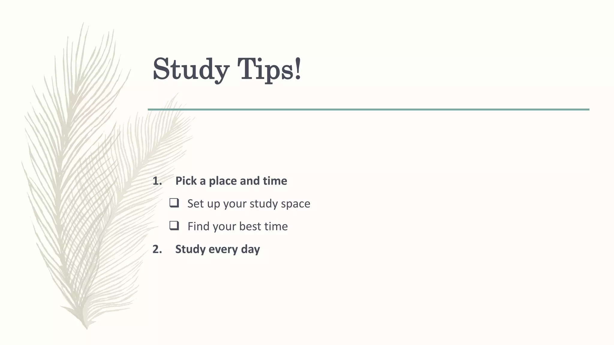 Effective Study Habits and Time Management | PPTX