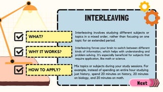 EFFECTIVE STUDY HABITS PRESENTATION and TIPS | PPT