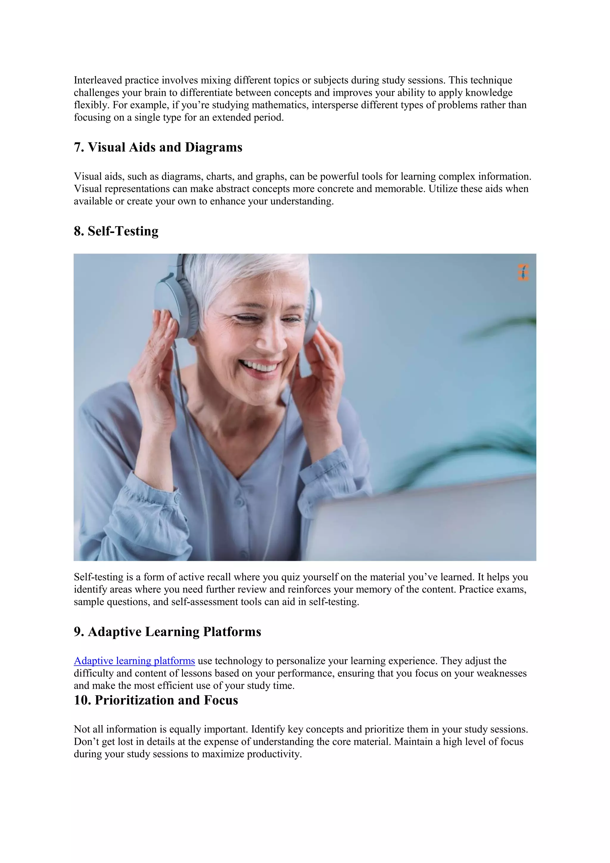 10 Effective Study Strategies And Tips To Maximize Learning Efficiency | Future Education ...