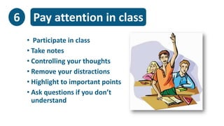 11 Effective study tips by Zeeshan Talib | PPTX | Educational ...