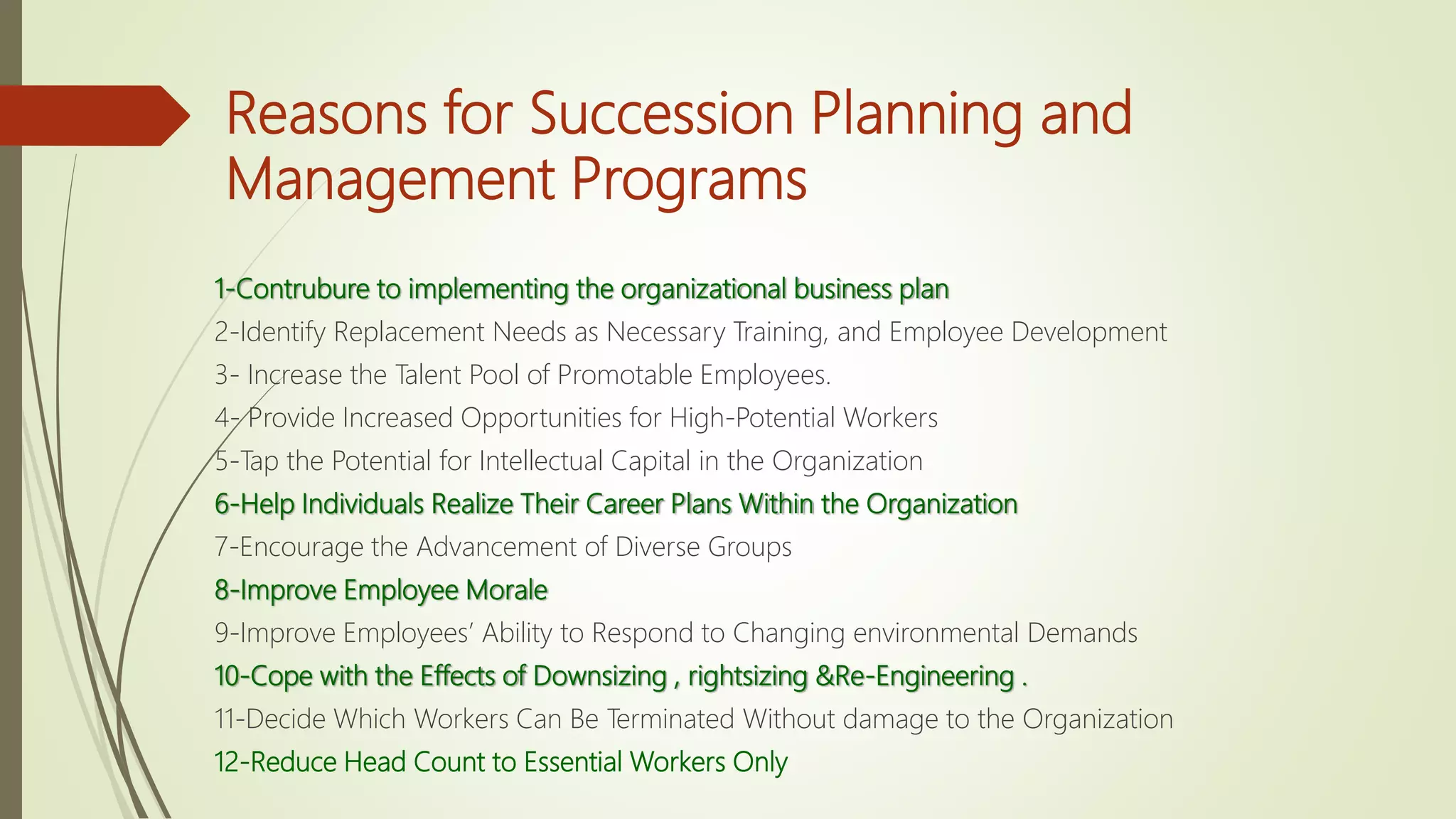 Effective succession planning | PPTX