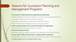 Effective succession planning | PPTX