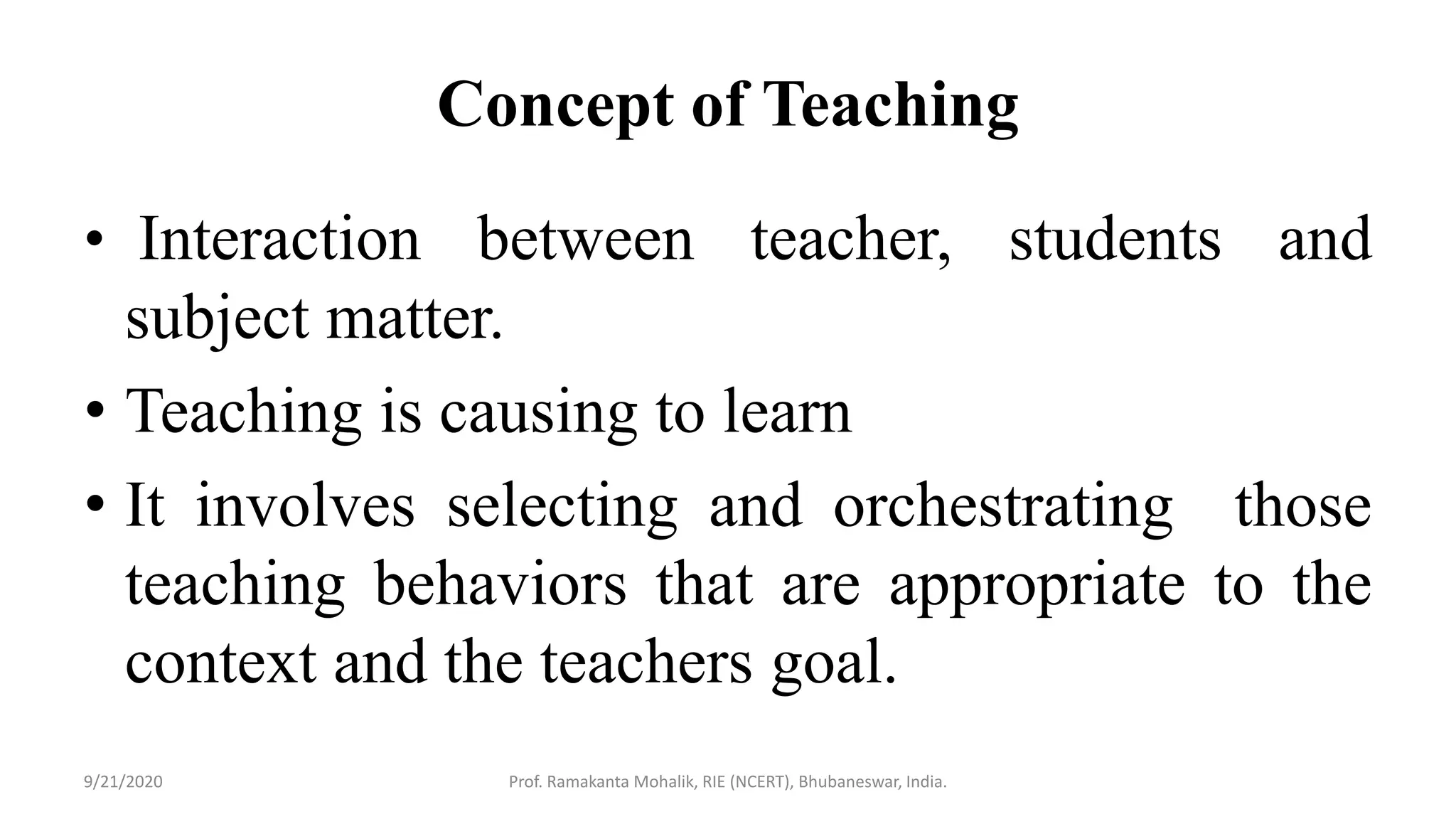 Effective teaching | PDF