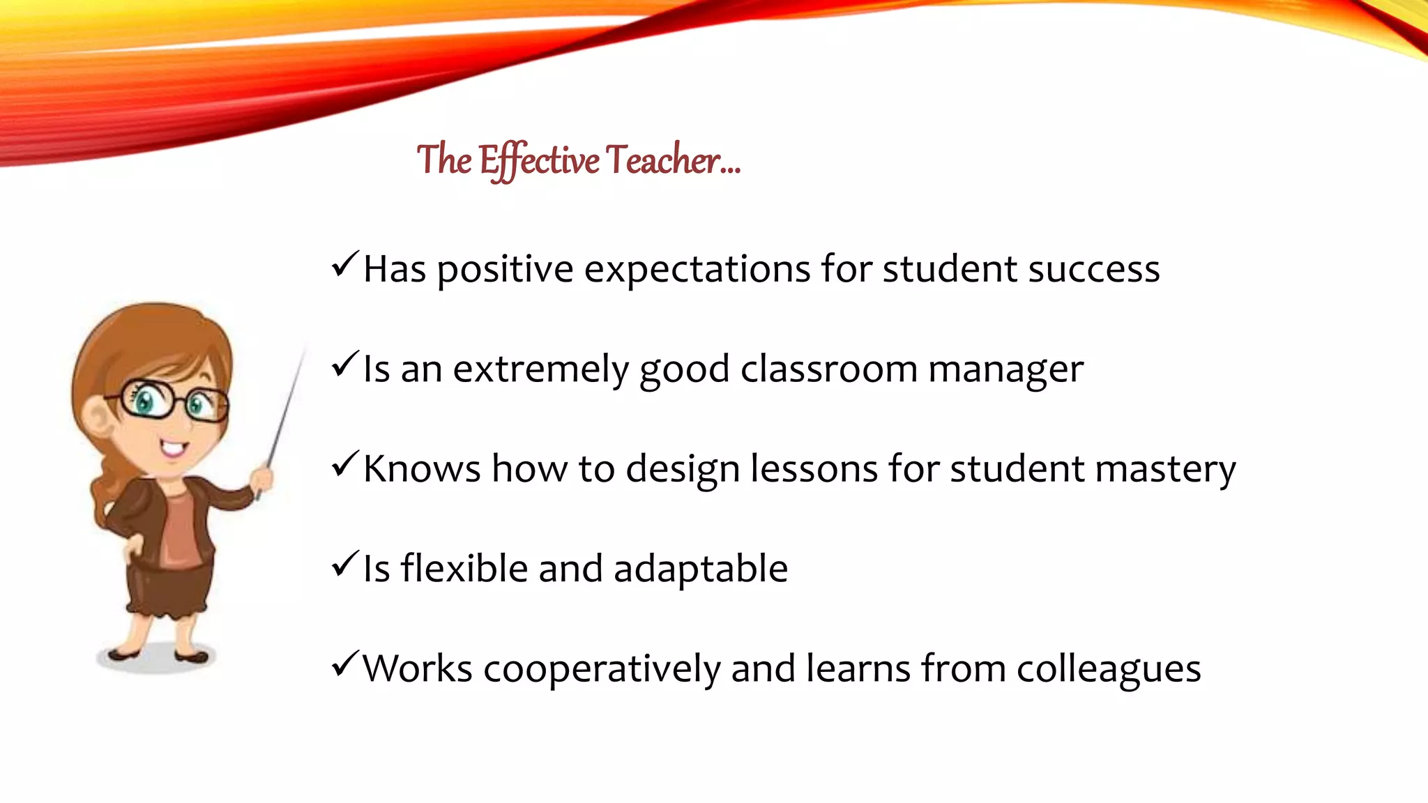 Effective teaching | PPTX