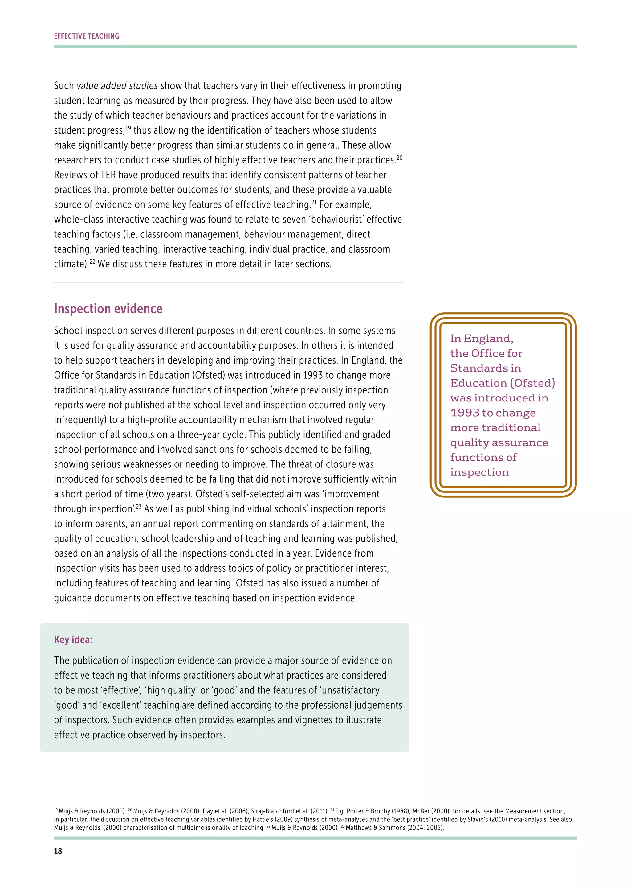 Effective teaching | PDF