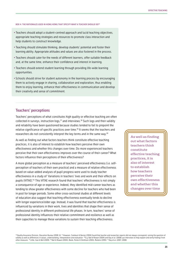 Effective teaching | PDF