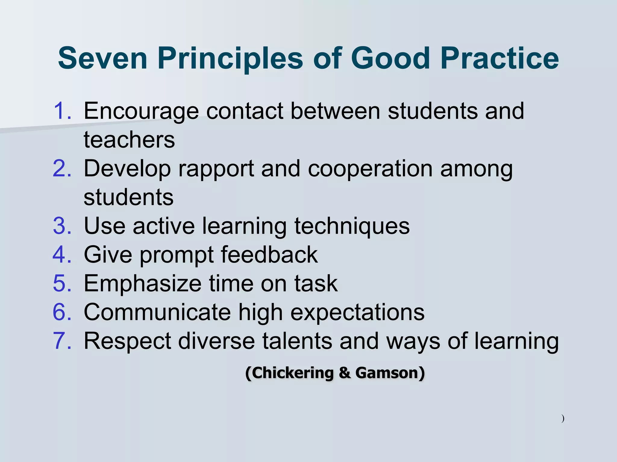 Effective Teaching | PPT