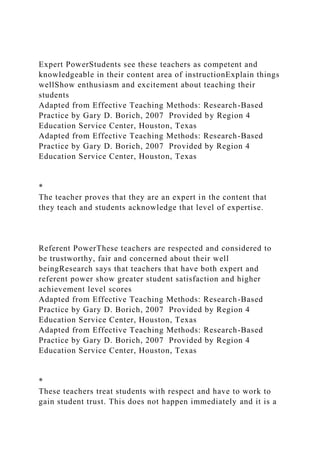 Effective Teaching MethodsResearch-Based PracticeCl.docx