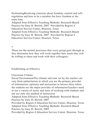 Effective Teaching MethodsResearch-Based PracticeCl.docx