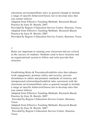 Effective Teaching MethodsResearch-Based PracticeCl.docx