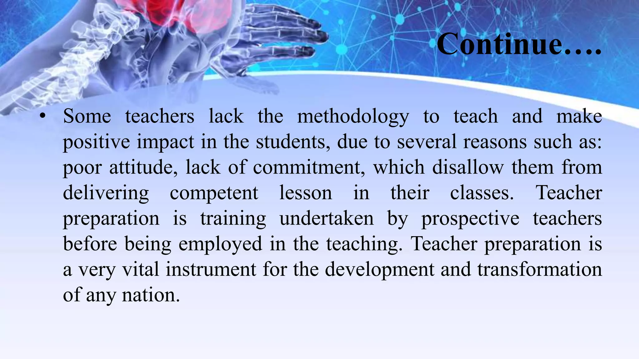 Effective teaching of biology | PPTX