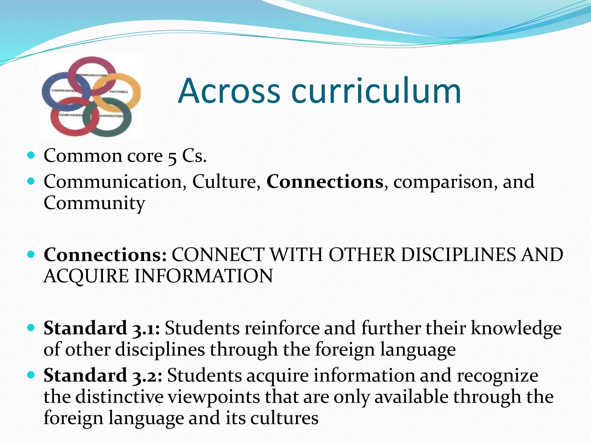 Effective Teaching of Chinese through Cross-Curricular Thematic Units ...