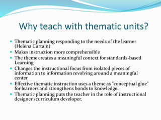 Effective Teaching of Chinese through Cross-Curricular Thematic Units ...