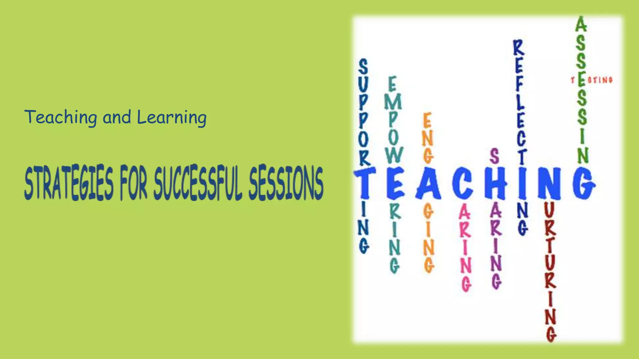 Effective Teaching Strategies | PPTX