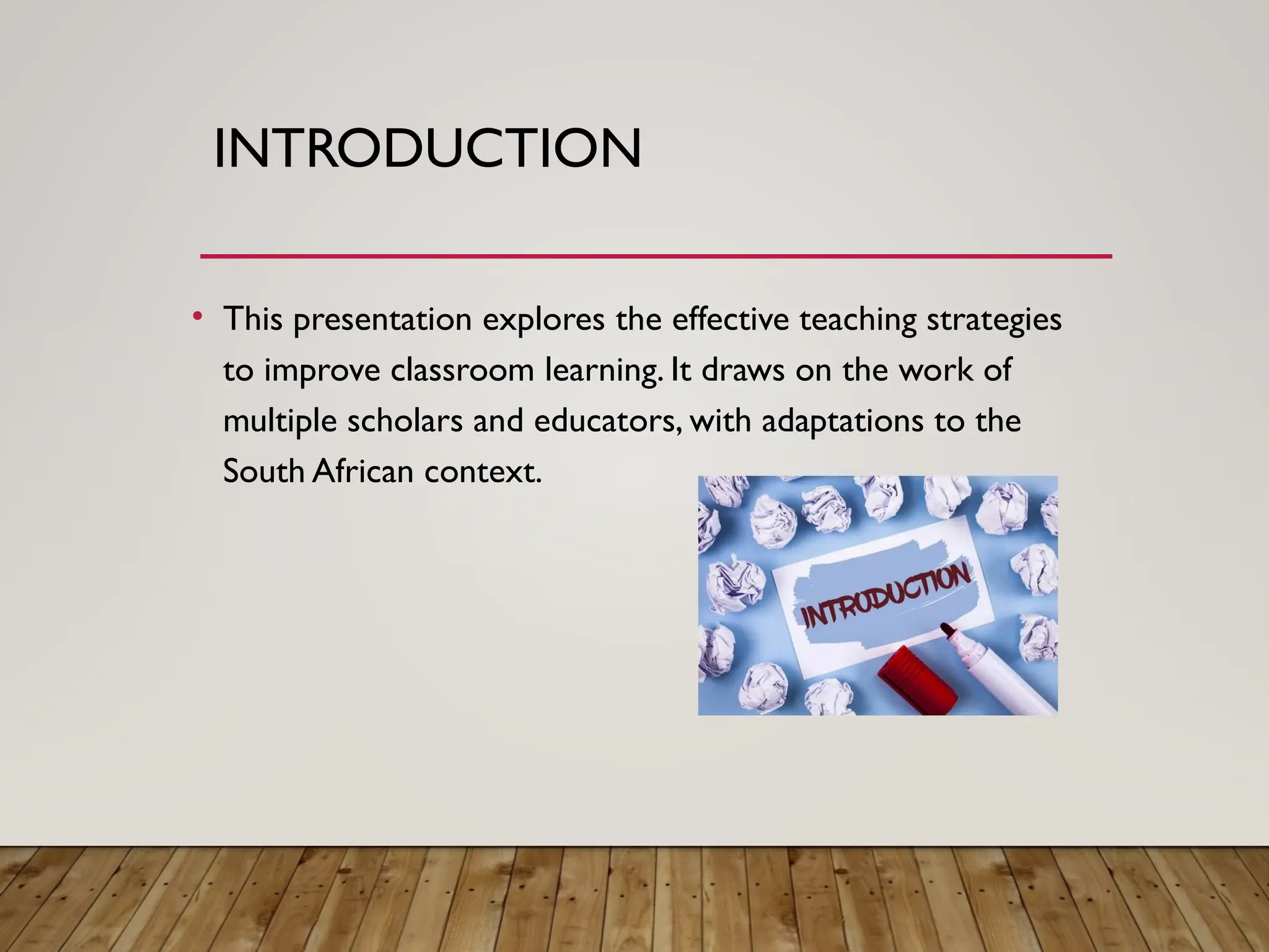 Effective Teaching Strategies to Enhance Learning and Classroom ...