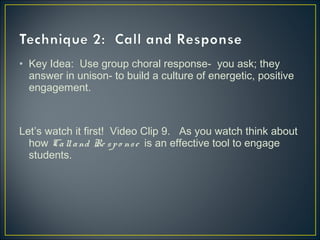 Effective teaching that engages students (1) | PPT