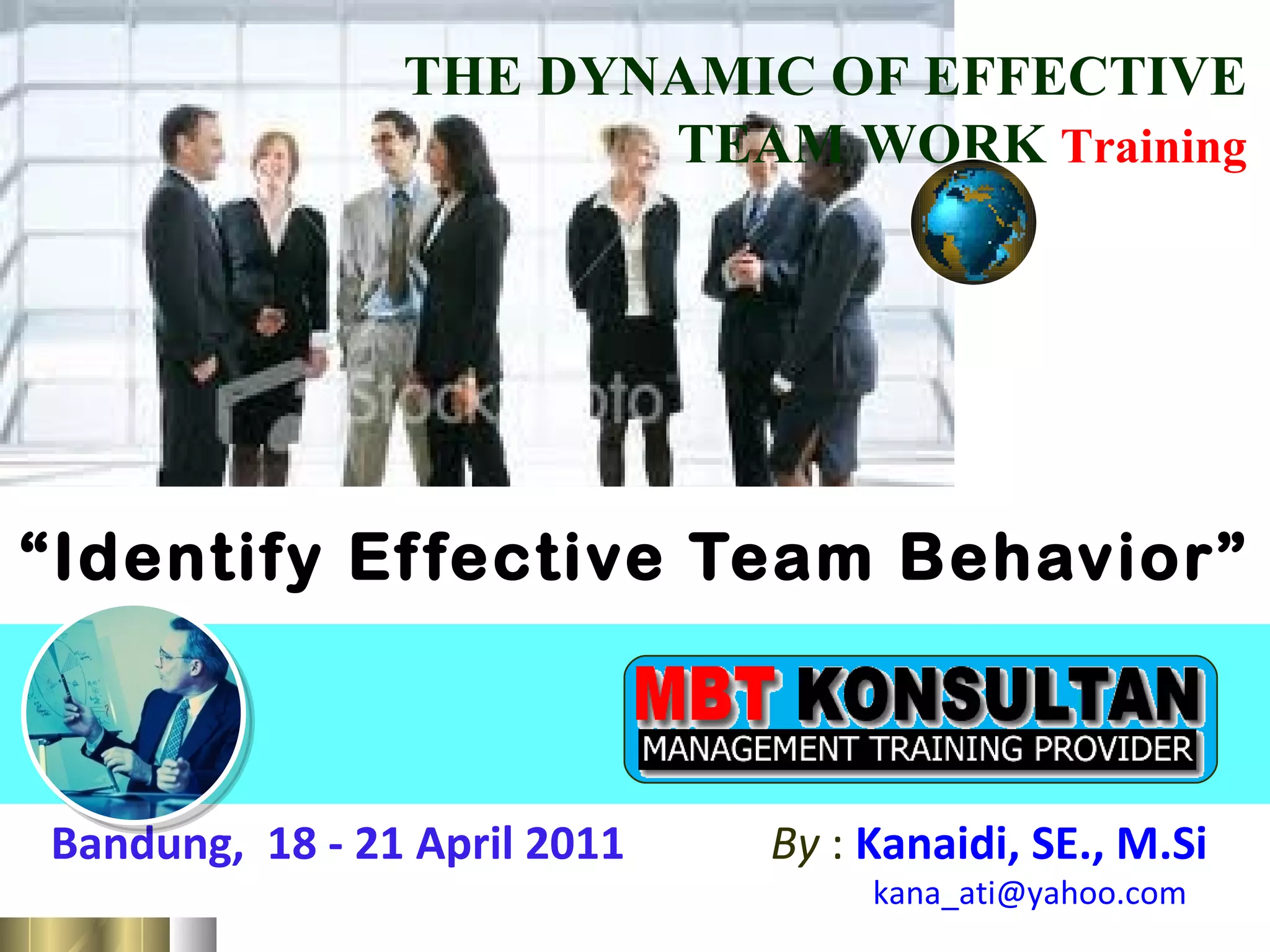 Effective team behaveor | PPT