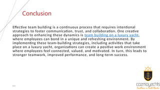 Effective Team Building Strategies for a Stronger Workplace | PPT