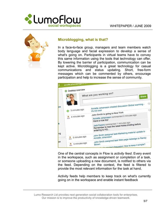 Effective Team Collaboration Made Simple - Lumo Flow Whitepaper | PDF