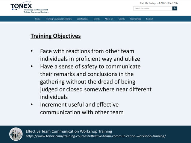 Effective team communication workshop training, Strategies and methods ...