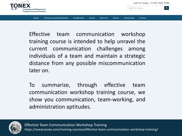Effective team communication workshop training, Strategies and methods ...