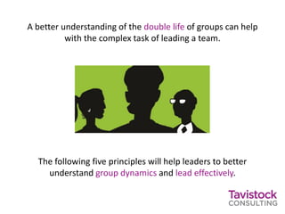 Effective team leadership. five guiding principles. | PDF