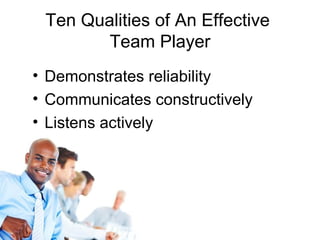Effective team performance | PPT