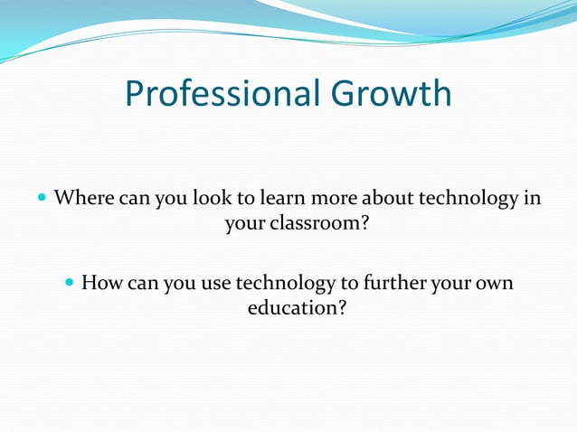 Effective Technology in the Classroom | PPTX