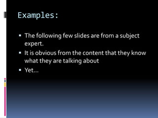Effective technical Speaking and Presentations | PPSX