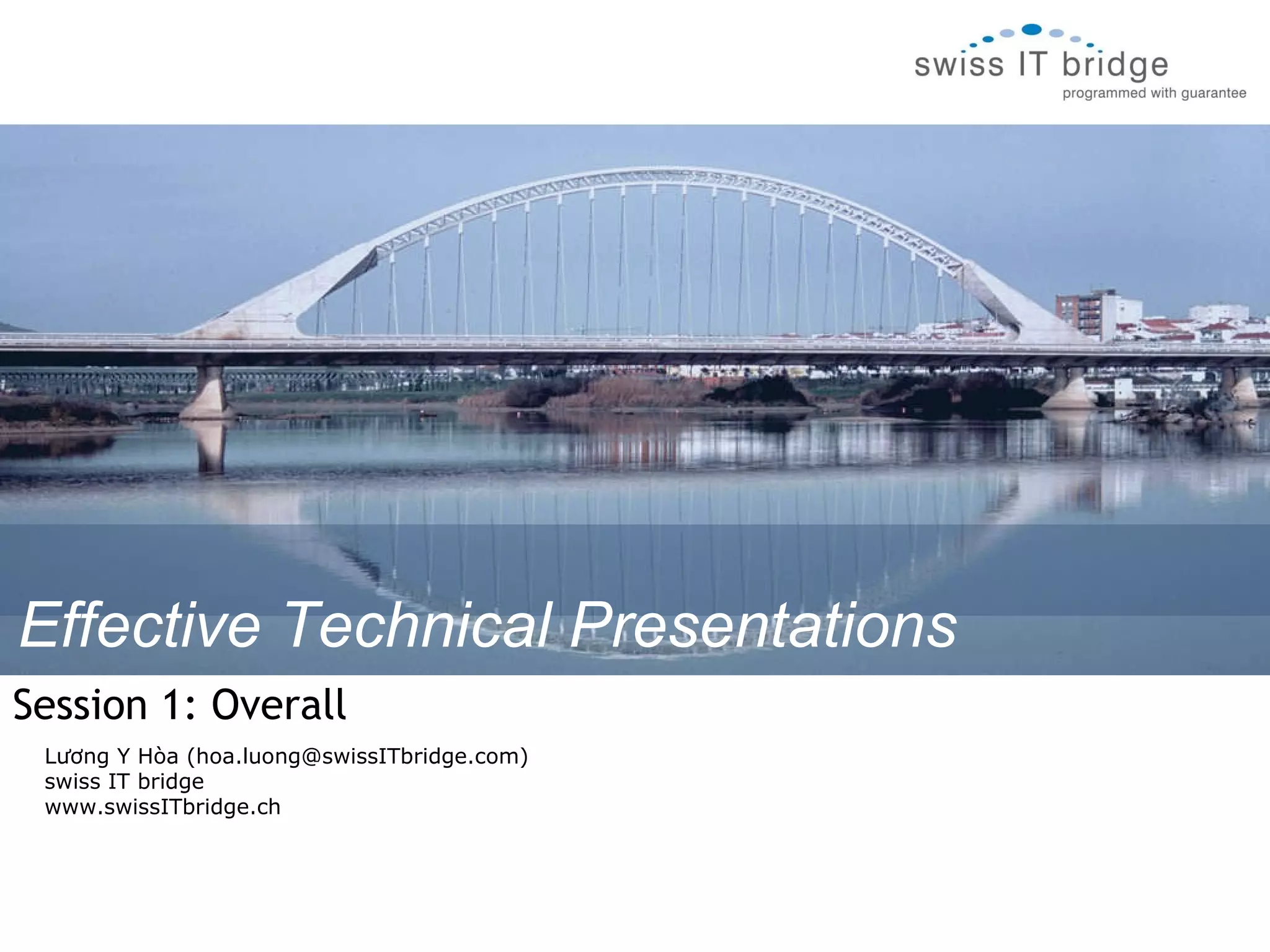 Effective technical presentation | PPT | Desktop Publishing | Computer ...