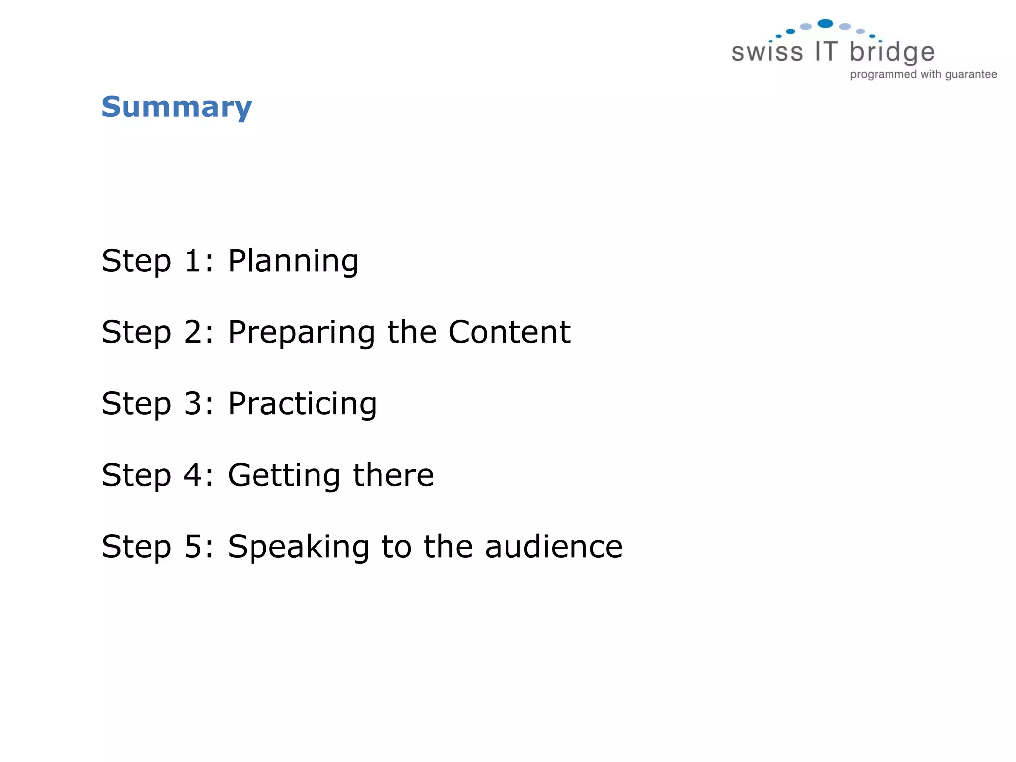 Effective technical presentation | PPT