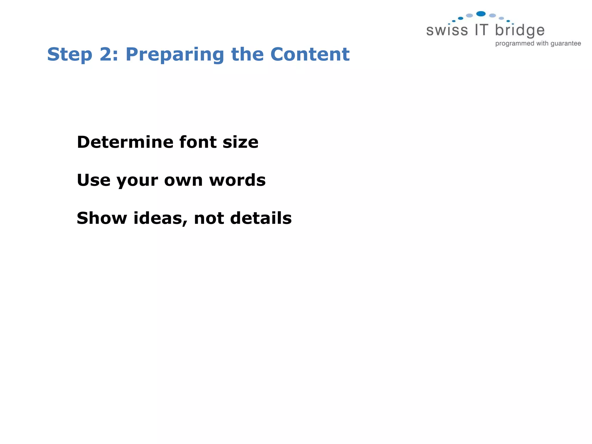 Effective technical presentation | PPT