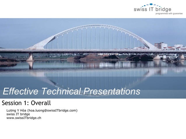 Effective technical presentation | PPT | Desktop Publishing | Computer ...