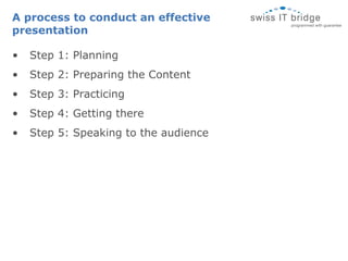 Effective technical presentation | PPT