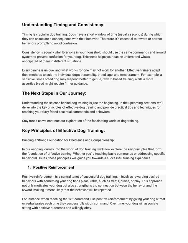 Dog Training Ultimate step by step guide | PDF | Dogs | Pets