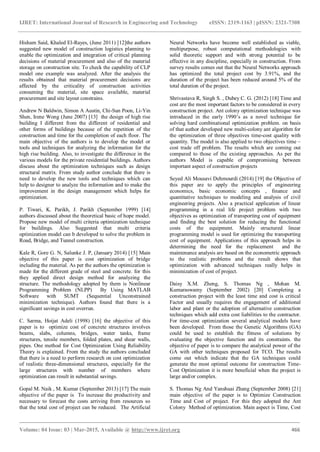 Effective techniques in cost optimization of construction project an ...