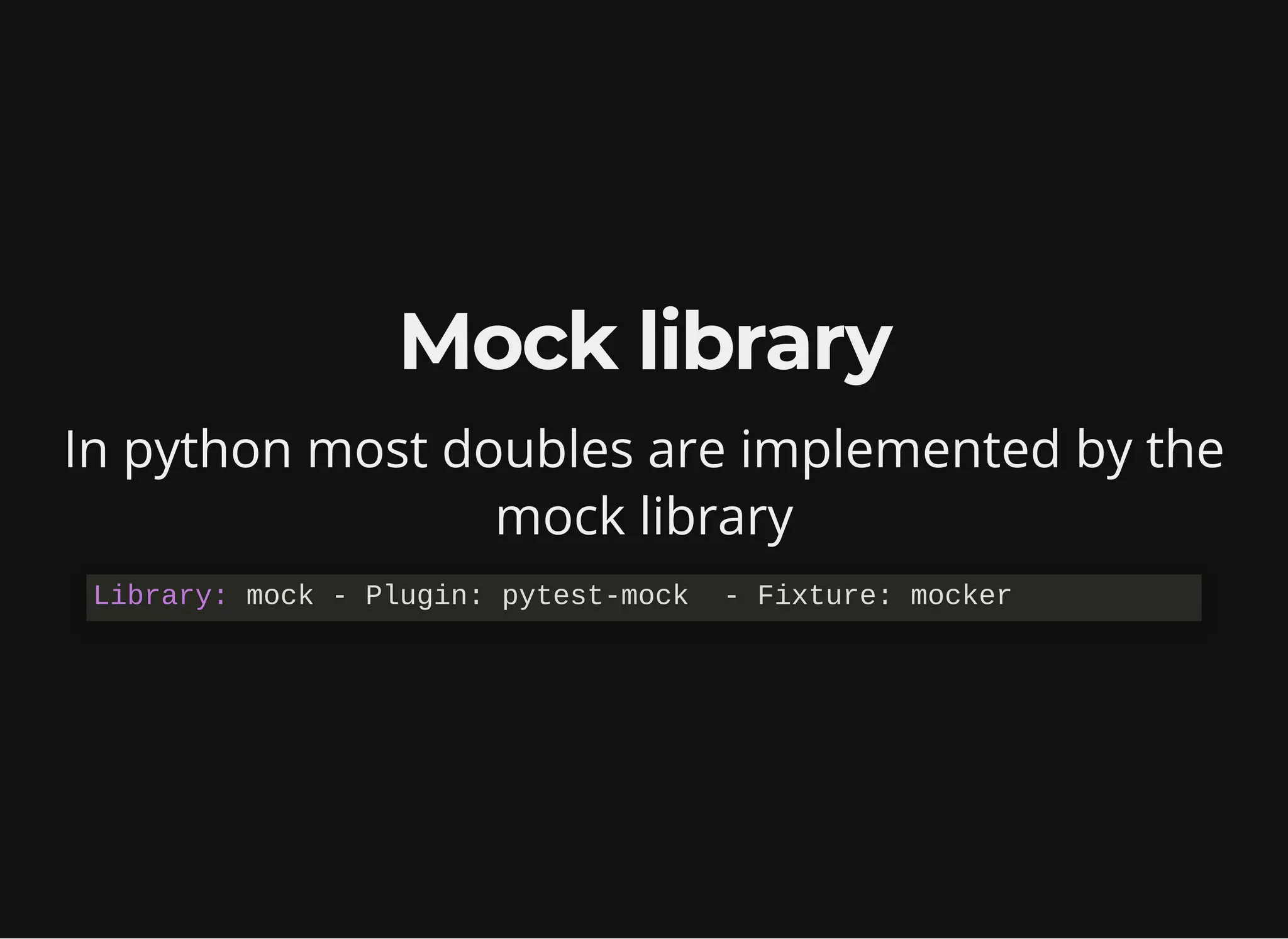 Effective testing with pytest | PDF