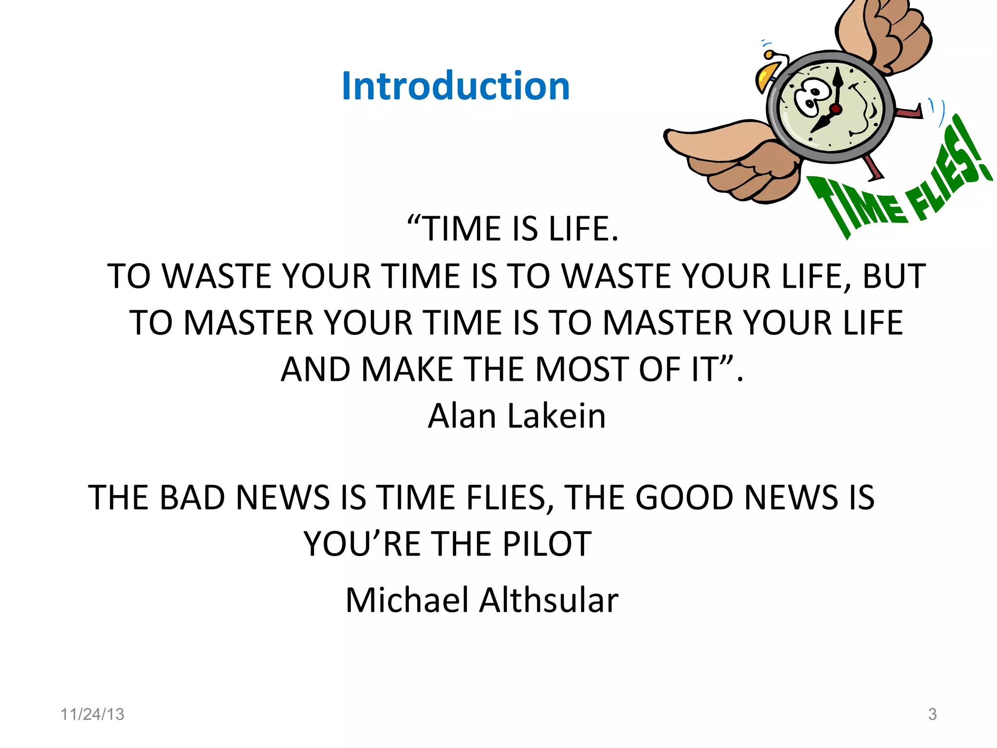 Effective time management | PPT