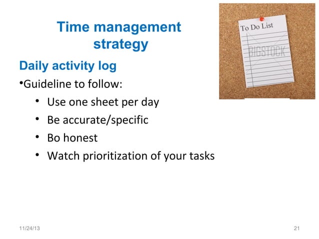 Effective time management | PPT