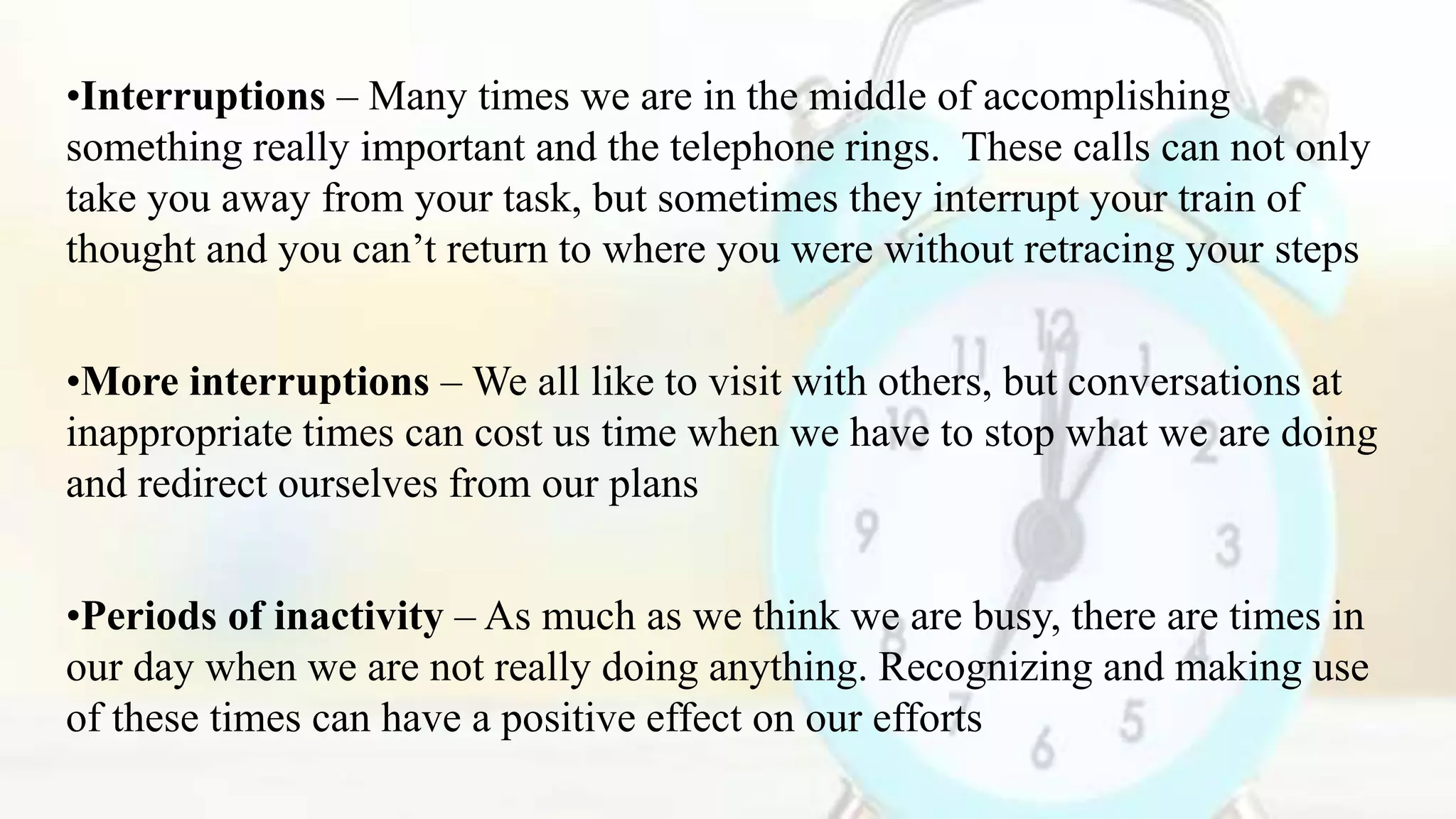 Effective Time Management | PPTX