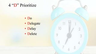 Effective Time Management | PPTX