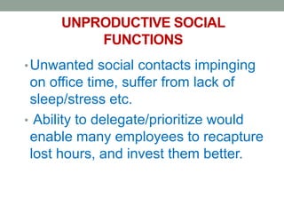 Effective time management | PPTX