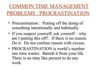 Effective Time Management and Key CheatSheets.ppt