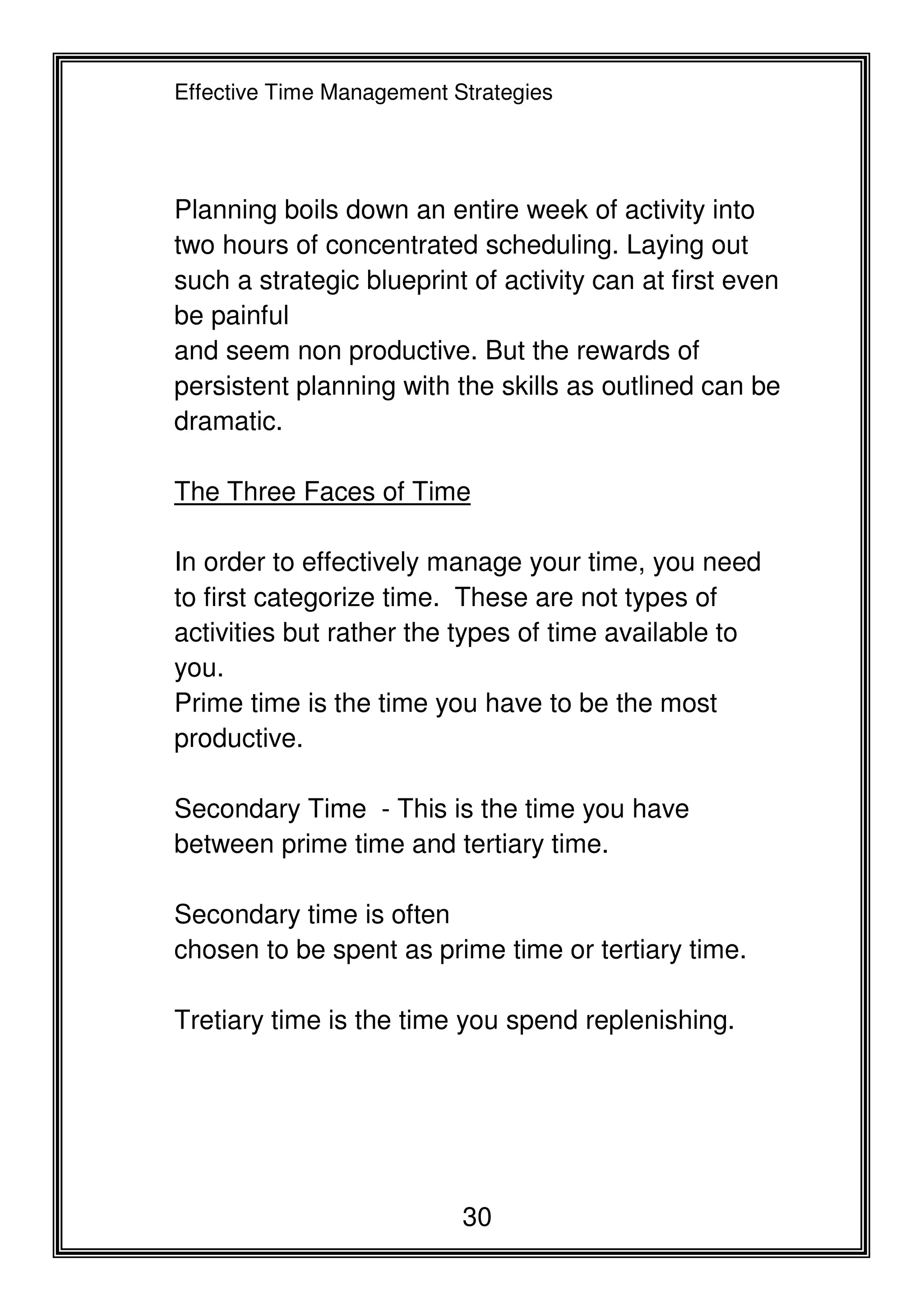 Effective time management strategies ( pdf drive ) | PDF