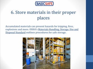 Effective Tips for Workplace Housekeeping | PDF