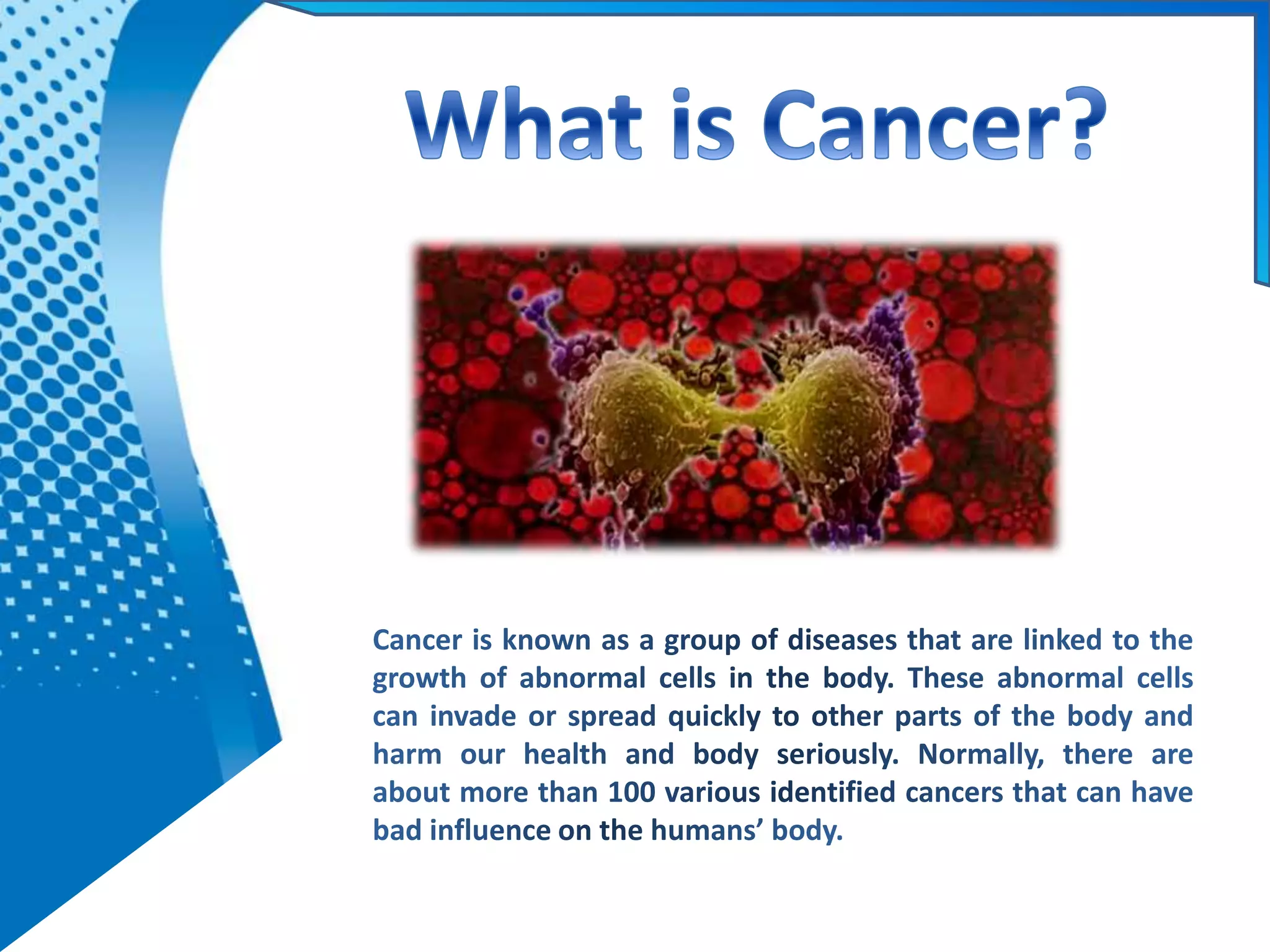 Effective tips to avoid cancer | PPTX