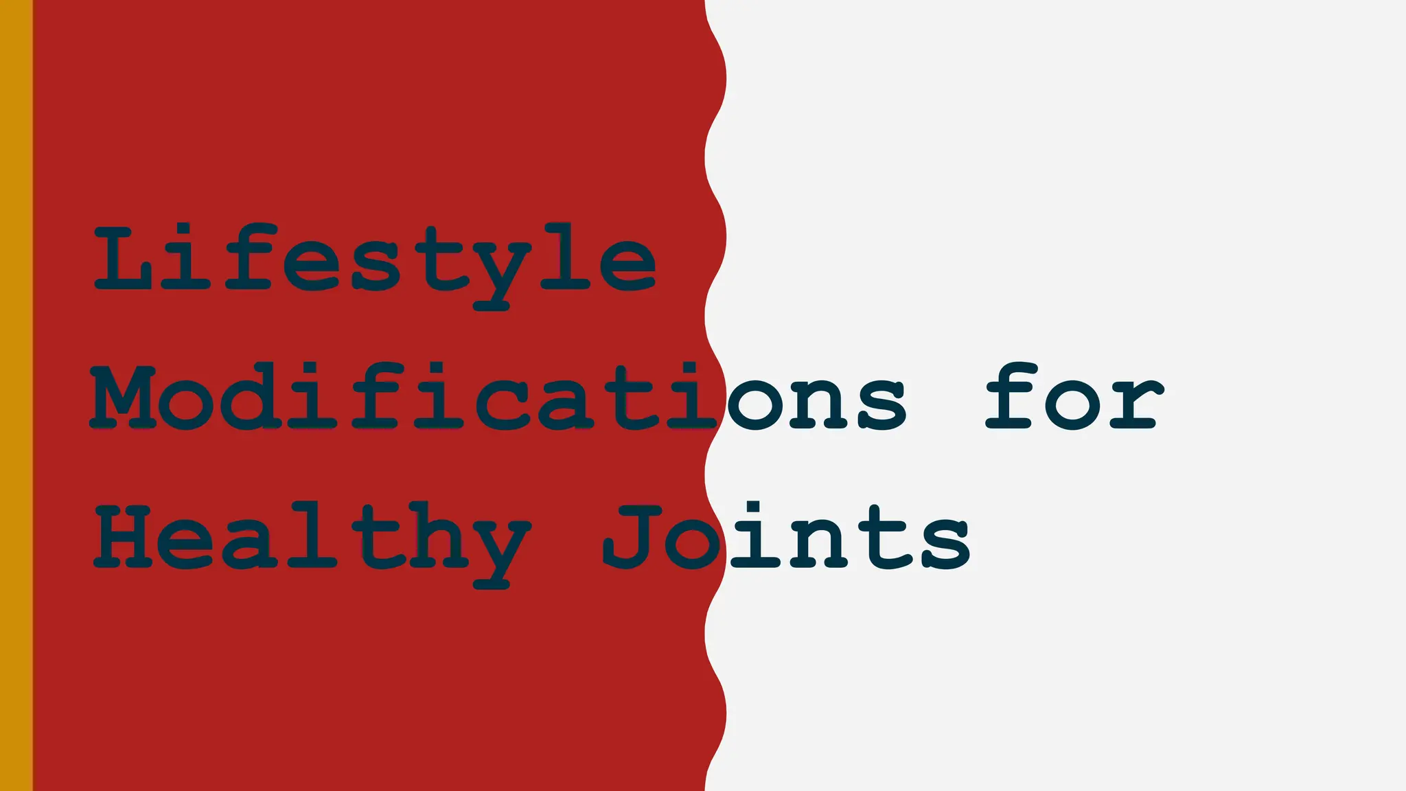 Effective Tips to Prevent Joint Pain -Common Causes of Joint Pain | PPTX