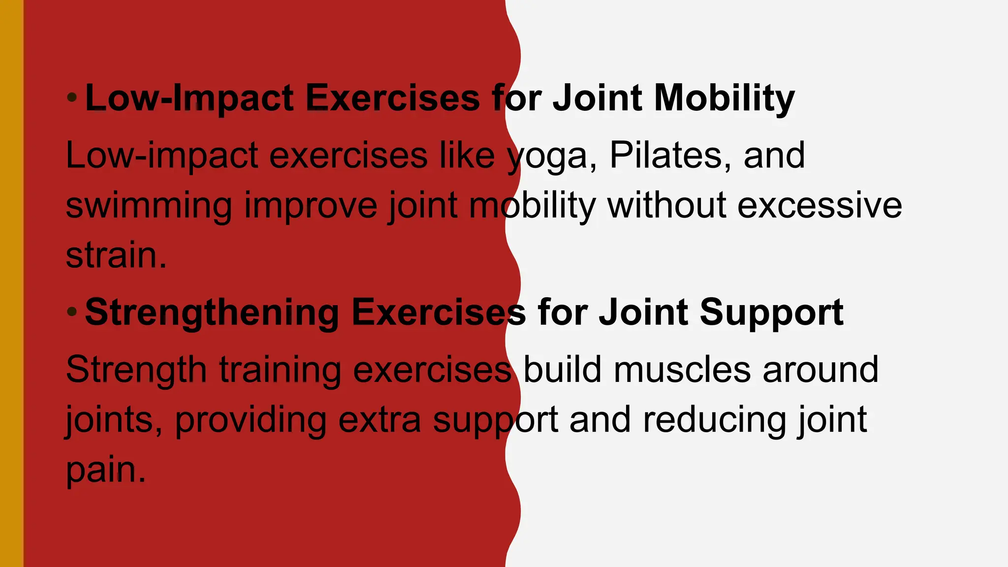 Effective Tips to Prevent Joint Pain -Common Causes of Joint Pain | PPTX